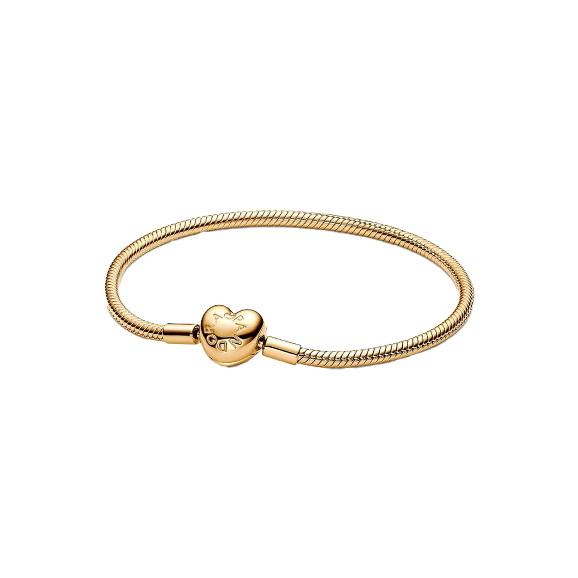 Pandora Herz-Verschluss Schlangen-Gliederarmband Armschmuck Ref ...